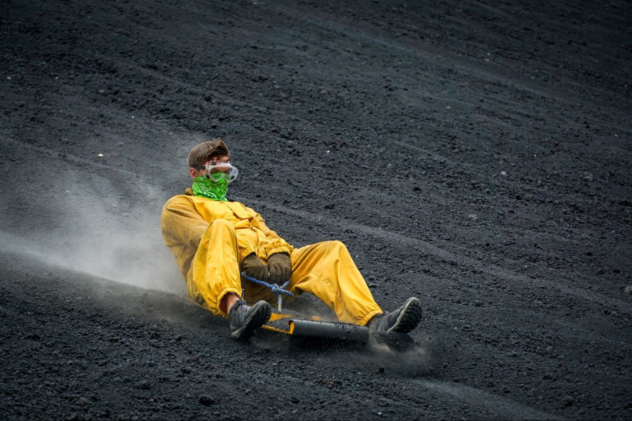 Volcano Boarding Nicaragua